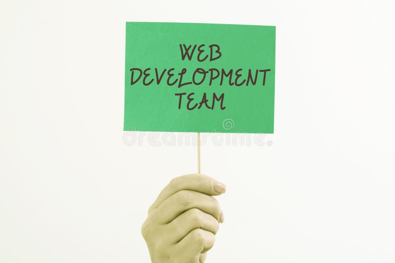 Conceptual Caption Web Development Team. Word for in Control of All the ...