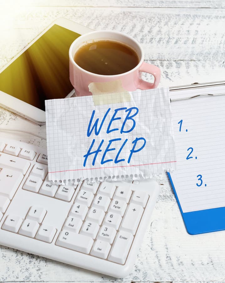 Conceptual Caption Web Help. Word for Procedural or Reference ...