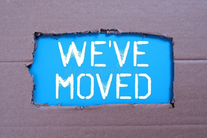 Conceptual Caption Weve Have Moved. Business Approach Going To Live ... Conceptual Caption Weve Have Moved. Business Approach Going To Live ...
