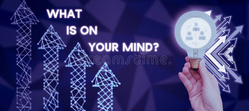 Conceptual Caption What is on Your Mind. Business Concept Open Minded ... Conceptual Caption What is on Your Mind. Business Concept Open Minded ...