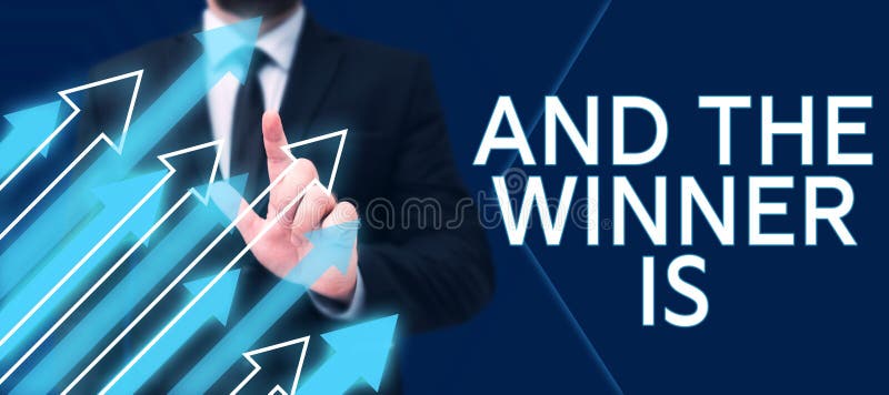 Text Caption Presenting and the Winner is. Business Approach Written ... Text Caption Presenting and the Winner is. Business Approach Written ...