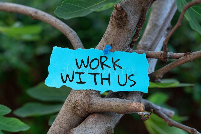 Conceptual Caption Work with Us. Internet Concept Invitation To Join a ... Conceptual Caption Work with Us. Internet Concept Invitation To Join a ...