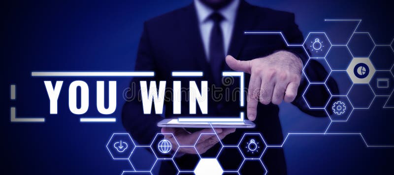 Conceptual Caption You Win. Word Written on Be First in School Race or ... Conceptual Caption You Win. Word Written on Be First in School Race or ...