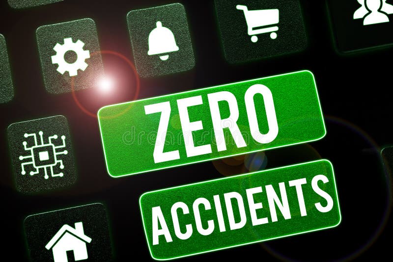 Conceptual Caption Zero Accidents. Business Showcase Important Strategy ... Conceptual Caption Zero Accidents. Business Showcase Important Strategy ...