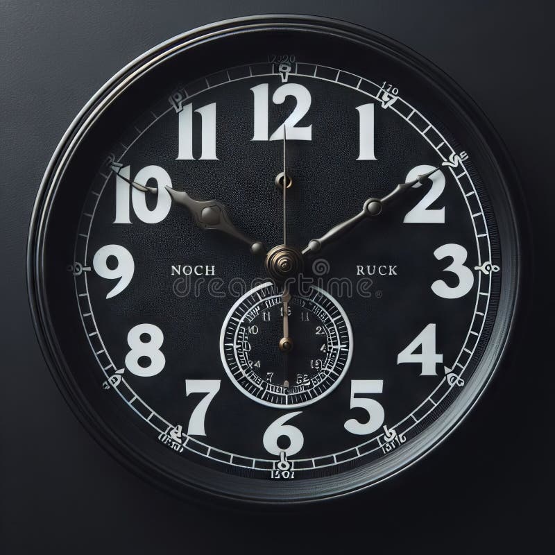 Time s Illusion Clock stock image. Image of infinity - 311314237