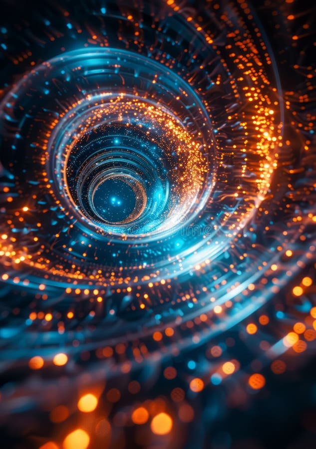 Conceptual Cluster, a Swirling Vortex of Data Streams Merging into a ...