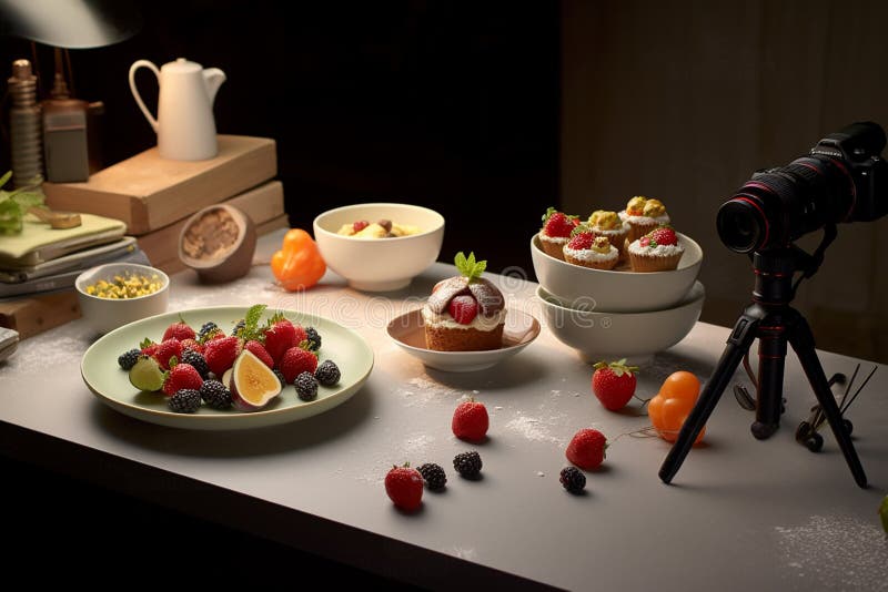 Conceptual Culinary Photo Exploring Flavor Explosion Stock Illustration ...