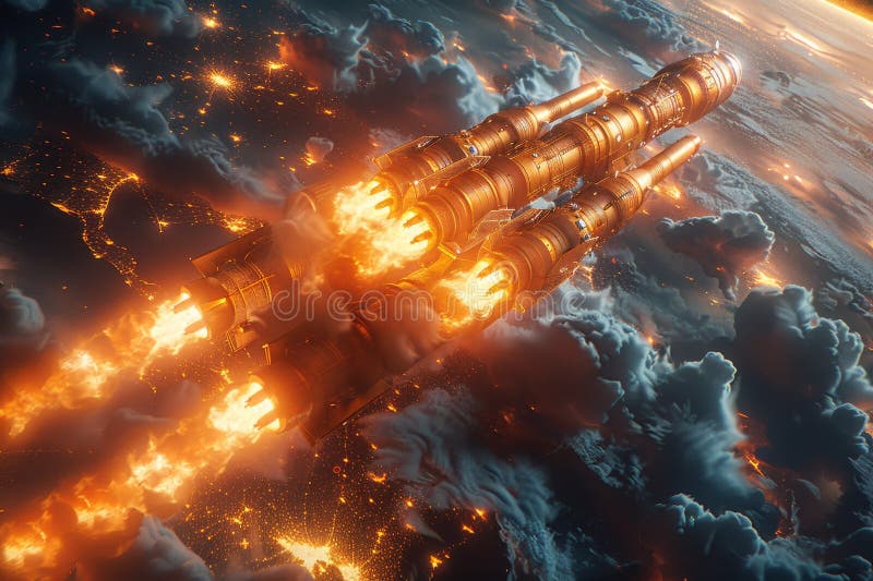 Conceptual 3d Visualization of Ballistic Missiles and Nuclear Weapons ...