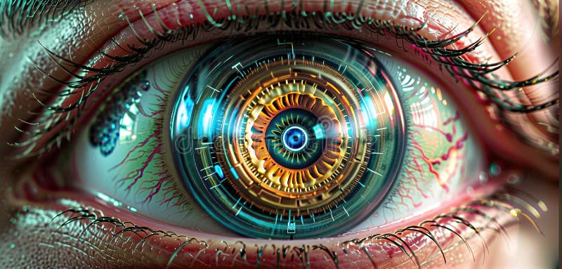 Iris medical poster stock vector. Illustration of pupil - 322298298