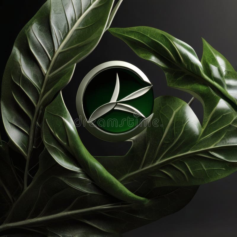 A Conceptual Design of a Corporation S Logo Morphing into a Green Leaf ...