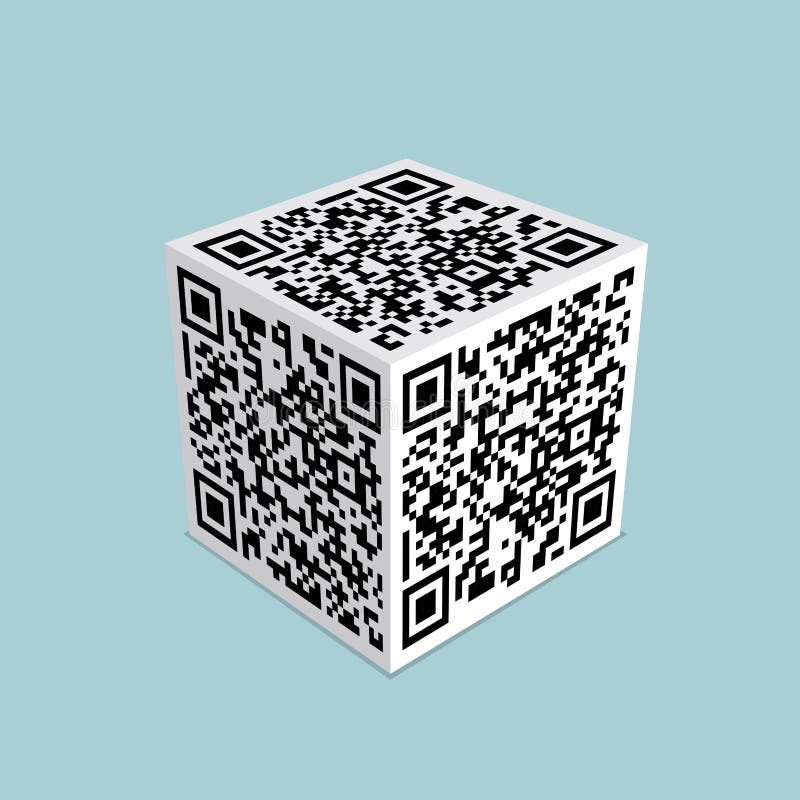 Conceptual Design of Two-dimensional Code, is the Shape of the Cube ...
