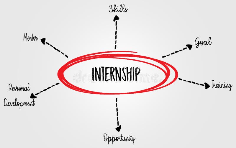 Conceptual Diagram Highlighting Key Aspects of an Internship Program ...