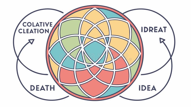 Vibrant Multi Layered Circular Structure Stock Illustrations – 13 ...