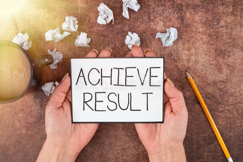 Conceptual Display Achieve ResultReceive Successful Result from Hard ... Conceptual Display Achieve ResultReceive Successful Result from Hard ...