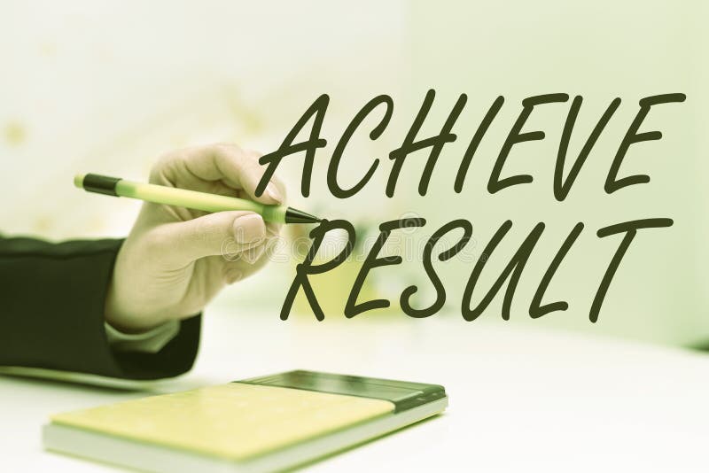 Conceptual Display Achieve ResultReceive Successful Result from Hard ... Conceptual Display Achieve ResultReceive Successful Result from Hard ...
