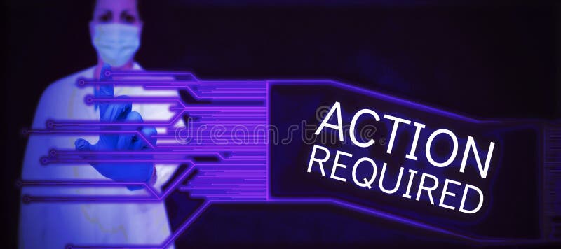 Conceptual Display Action Required. Concept Meaning Regard an Action ...