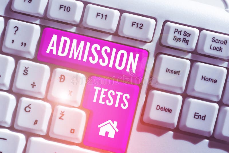 Inspiration Showing Sign Admission Tests. Business Concept an Exam that ... Inspiration Showing Sign Admission Tests. Business Concept an Exam that ...