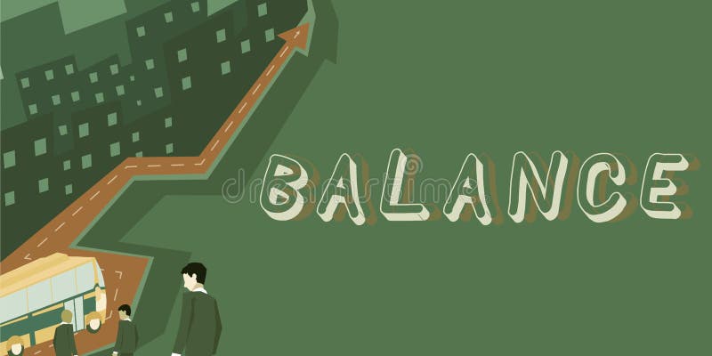 Conceptual Display Balance. Conceptual Photo Condition in Which ...