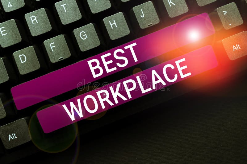 Conceptual Display Best Workplace. Word for Ideal Company To Work with ... Conceptual Display Best Workplace. Word for Ideal Company To Work with ...