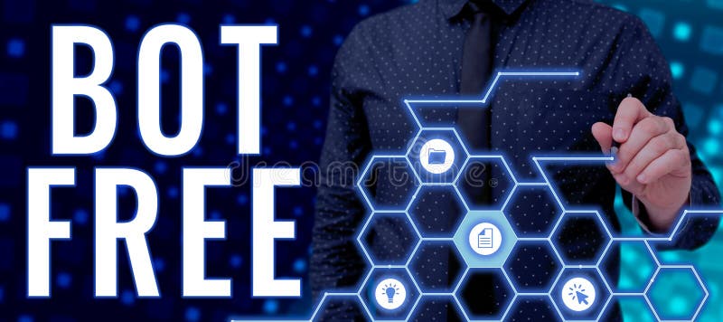 Conceptual Display Bot Free Business Showcase A Computer Program That