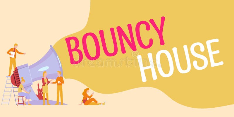 Display Bouncy House Stock Illustrations – 13 Display Bouncy House ...