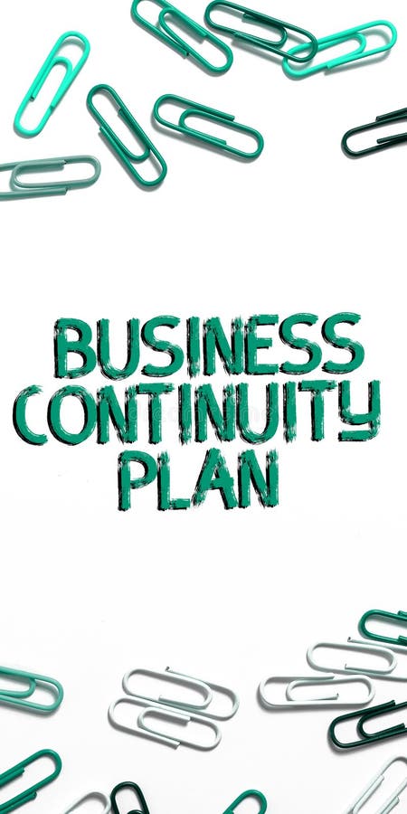 Conceptual Display Business Continuity Plan. Concept Meaning Creating ...