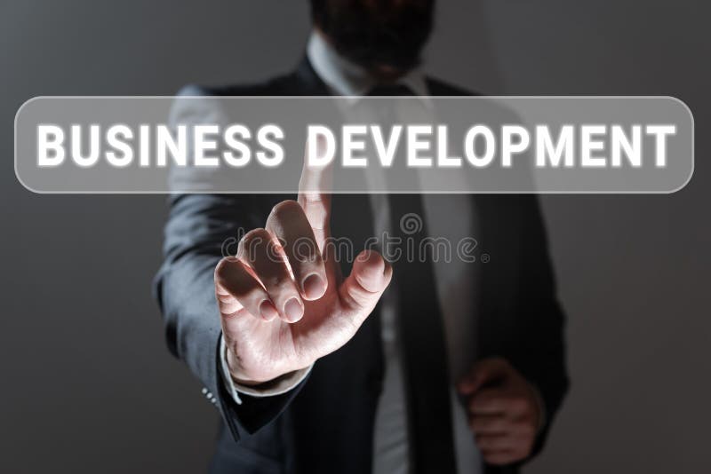 Conceptual Display Business Development. Word Written on Implement ... Conceptual Display Business Development. Word Written on Implement ...