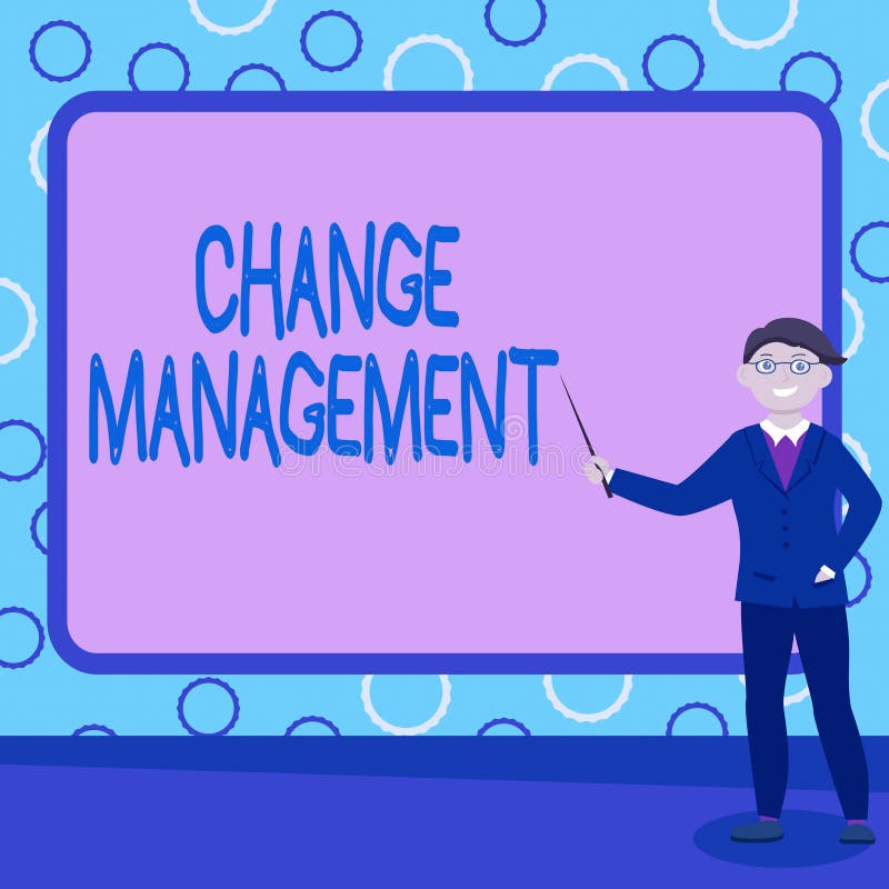 Conceptual Display Change Management. Business Concept Systematic ...