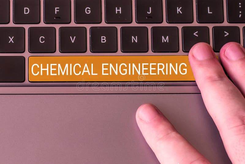 Conceptual Display Chemical Engineering. Concept Meaning Developing ...