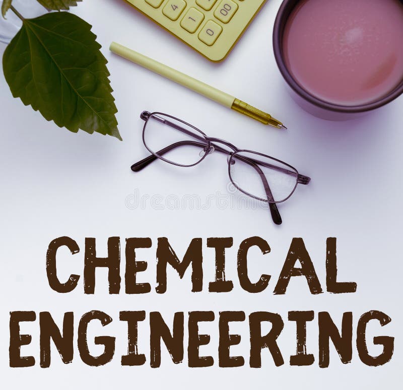 Conceptual Display Chemical Engineering. Word for Developing Things ...