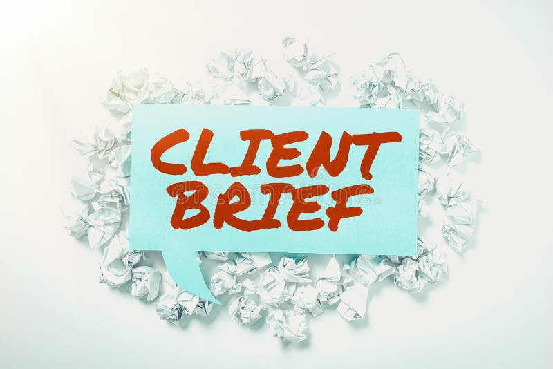 Hand Writing Sign Client Brief. Business Showcase the Document Granted ... Hand Writing Sign Client Brief. Business Showcase the Document Granted ...