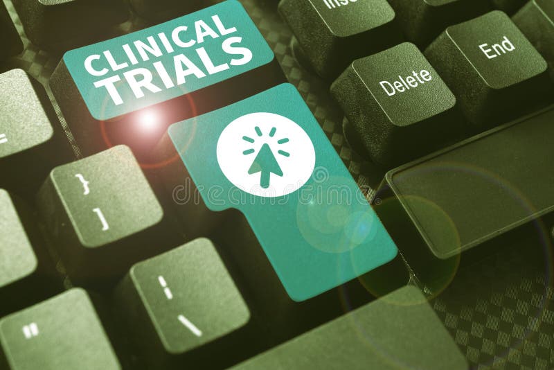 Conceptual Display Clinical Trials. Word Written on Research ... Conceptual Display Clinical Trials. Word Written on Research ...