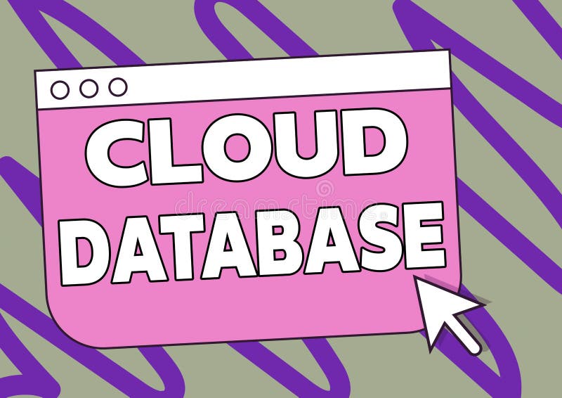 Text Showing Inspiration Cloud Database Business Overview Optimized Or Built For A Virtualized