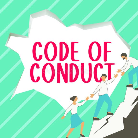 Conceptual Display Code of Conduct. Business Overview Ethics Rules ...