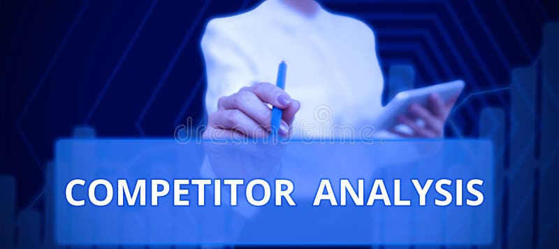 Text Caption Presenting Competitor Analysis. Business Idea Determine ...