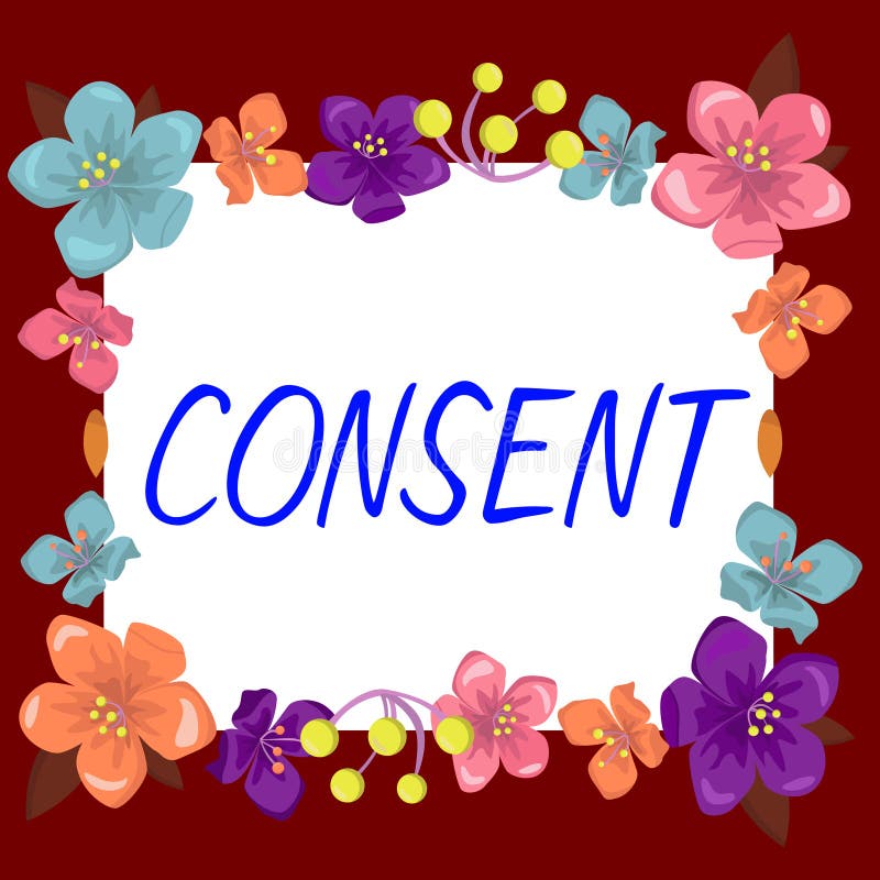 Inspiration Showing Sign Consent. Concept Meaning General Agreement ... Inspiration Showing Sign Consent. Concept Meaning General Agreement ...