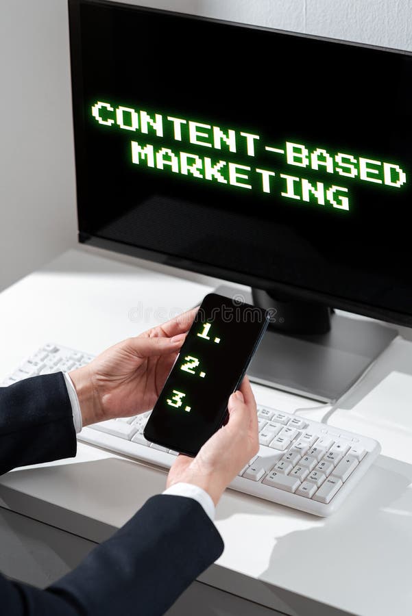 Conceptual Display Content Based Marketing. Business Concept ... Conceptual Display Content Based Marketing. Business Concept ...