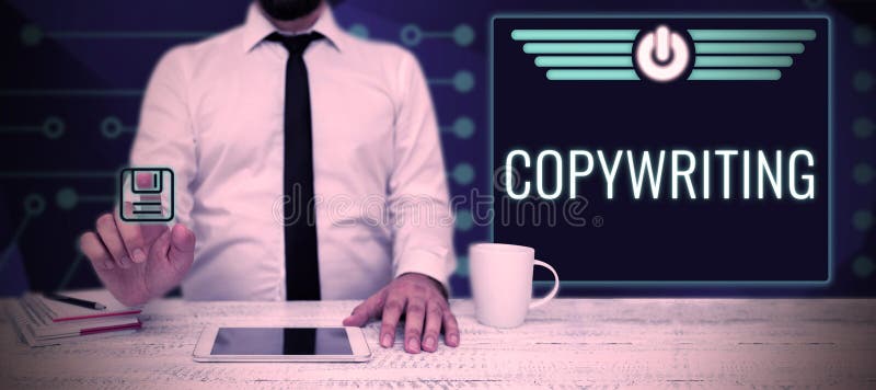 Conceptual Display Copywriting. Concept Meaning Writing the Text of ...