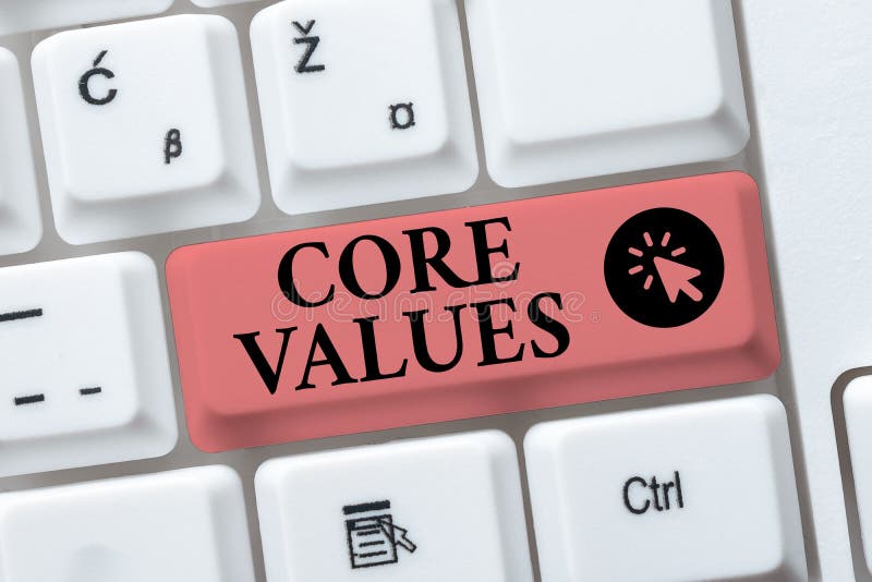 Conceptual Display Core Values. Internet Concept Principles Which Guide ... Conceptual Display Core Values. Internet Concept Principles Which Guide ...