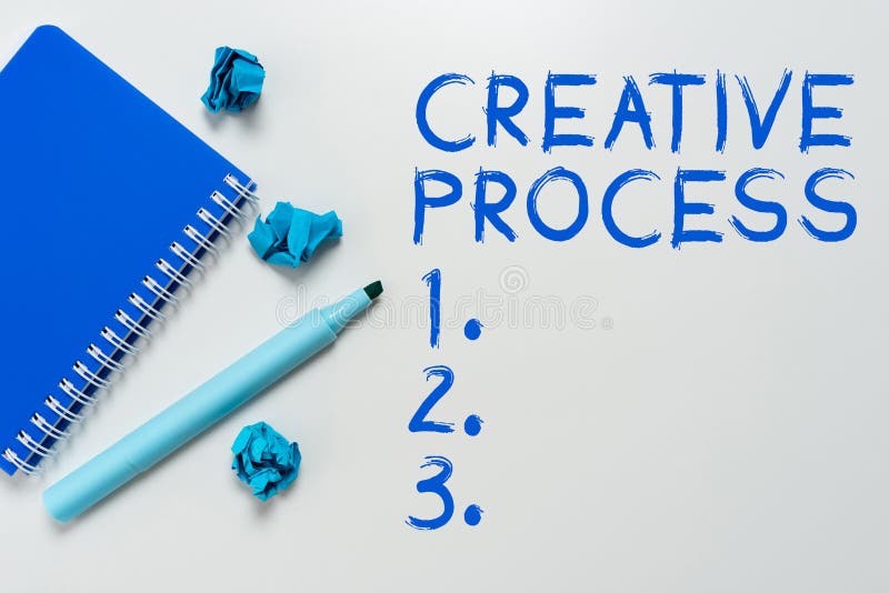 Conceptual Display Creative Process. Business Overview Connecting Ideas ...