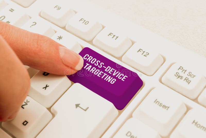 Writing Displaying Text Cross Device Targeting. Business Approach ...