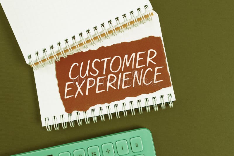 Conceptual Display Customer Experience. Business Idea Organizations ...