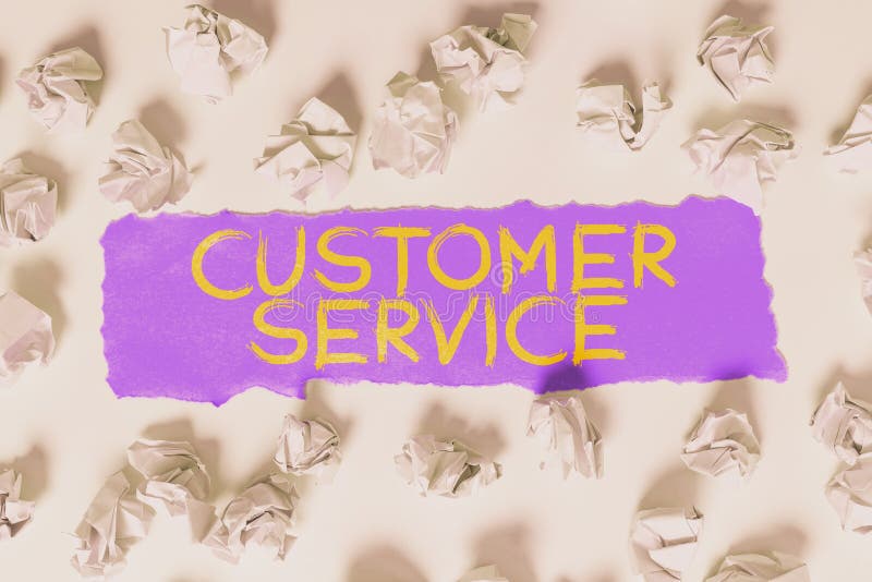 Conceptual Display Customer Service. Business Showcase Direct ...