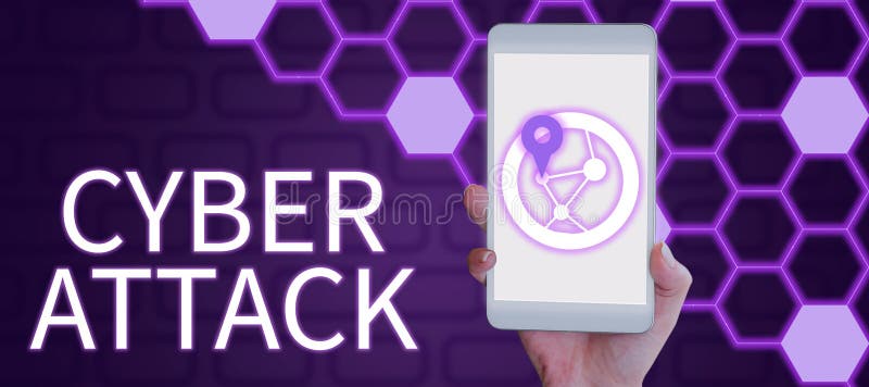 Writing Displaying Text Cyber Attack. Business Showcase an Attempt by ...