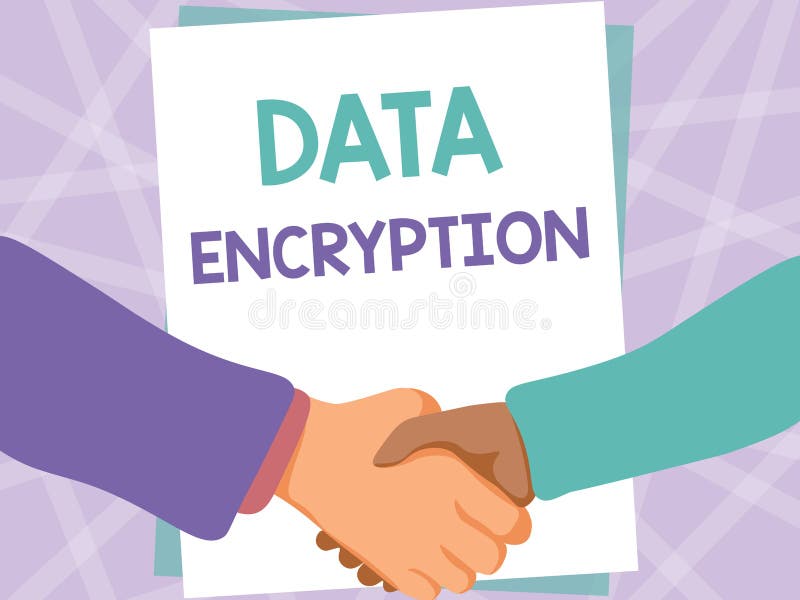 Conceptual Caption Data Encryption. Business Concept Symmetrickey Algorithm for the Encrypting ...