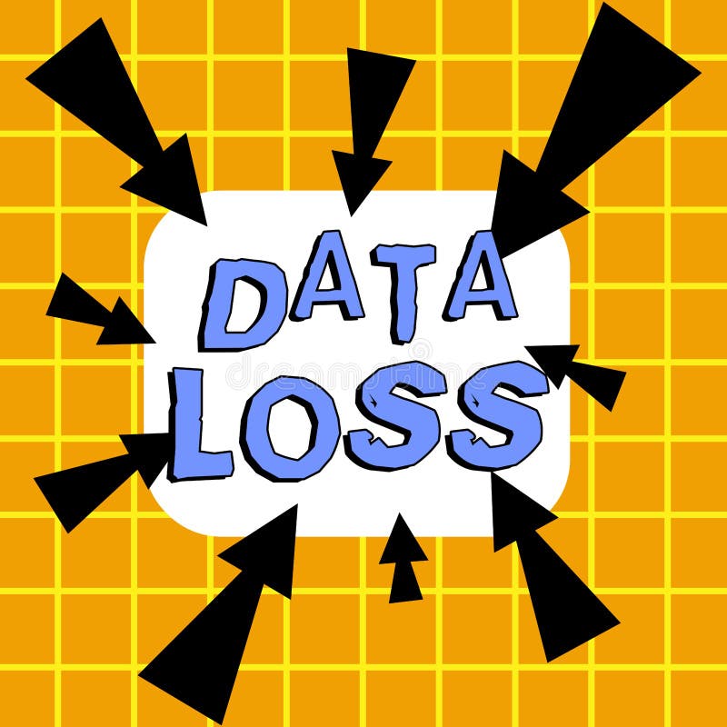 Inspiration Showing Sign Data Loss. Word Written on Process or Event ...