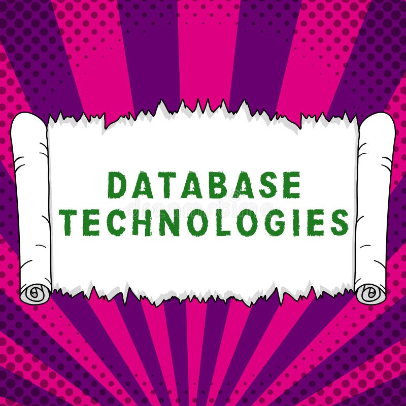 Conceptual Display Database Technologies. Word Written on Uses a ... Conceptual Display Database Technologies. Word Written on Uses a ...