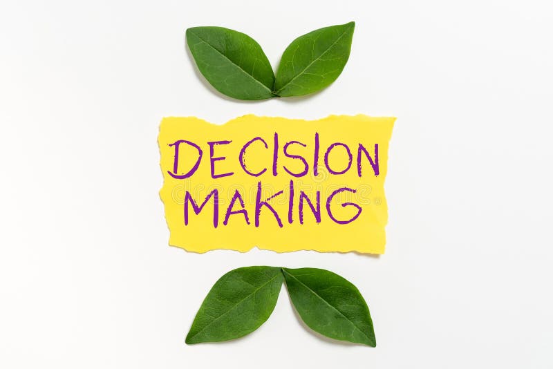 Conceptual Display Decision Makingthe Stock Photos - Free & Royalty ...