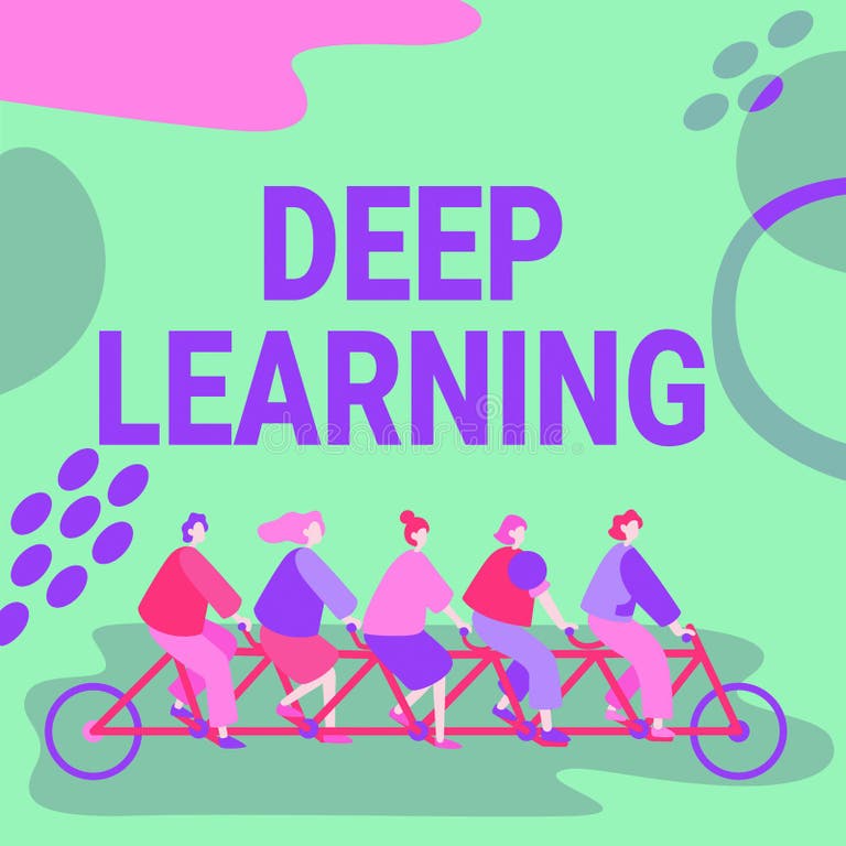 Text Sign Showing Deep Learning. Business Showcase Hierarchical ...