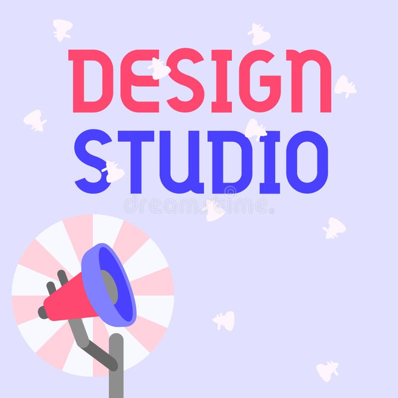 Conceptual Display Design Studio. Concept Meaning Work Environment ...